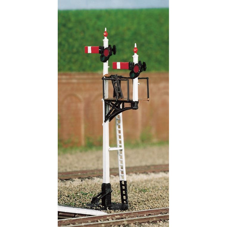 N GAUGE #262 LOWER QUADRANT JUNCTION BRACKET SIGNAL