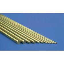 K&S ROUND BRASS ROD (12 Inch Lengths)